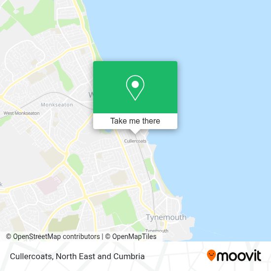 How to Get to Cullercoats in North Tyneside by Bus or Underground?