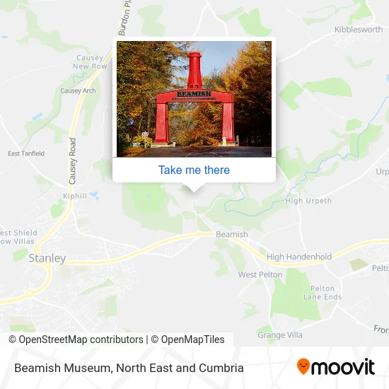 How to Get to Beamish Museum in County Durham by Bus?