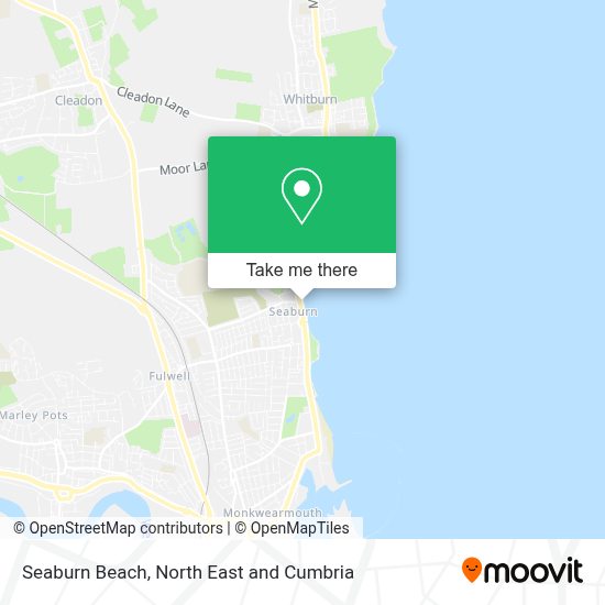 How to Get to Seaburn Beach in Sunderland by Bus or Underground?