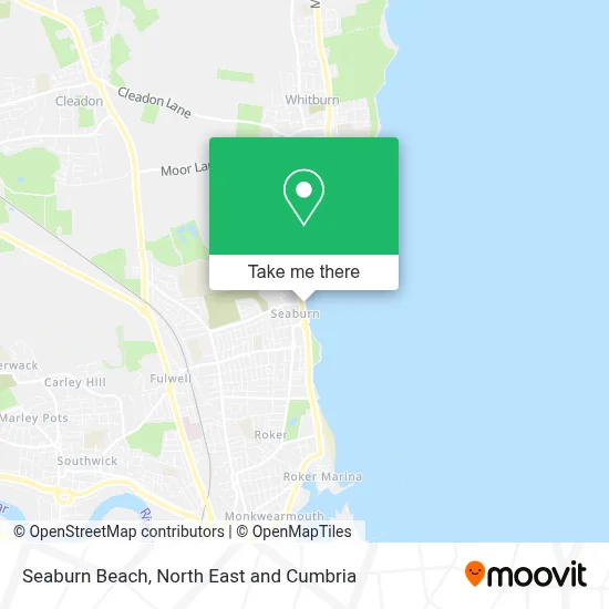 How to Get to Seaburn Beach in Sunderland by Bus, Underground or Ferry?