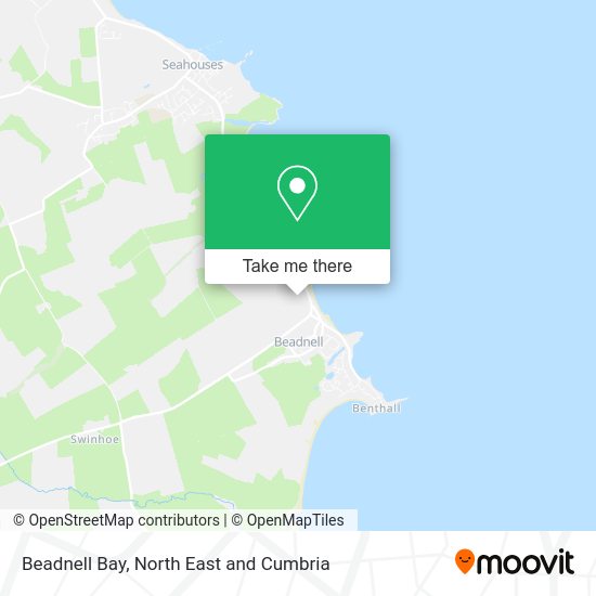 How to Get to Beadnell Bay in Northumberland by Bus?