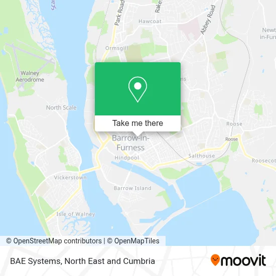 How to Get to Bae Systems in Barrow-In-Furness by Train?