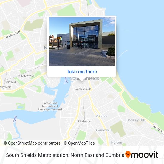 How to Get to South Shields Metro station in South Tyneside by Bus ...