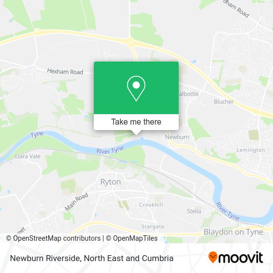 How to Get to Newburn Riverside in Newcastle Upon Tyne by Bus or ...