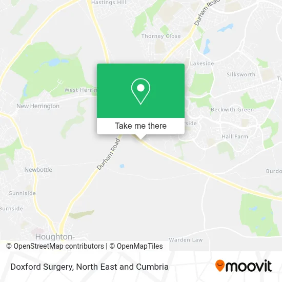 How to Get to Doxford Surgery in Sunderland by Bus?