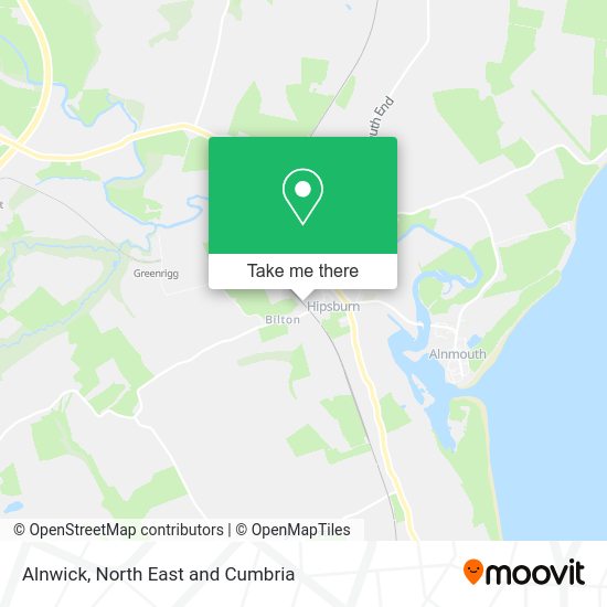 How to Get to Alnwick in Northumberland by Bus or Train?