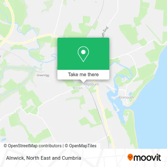 How to Get to Alnwick in Northumberland by Bus or Train?