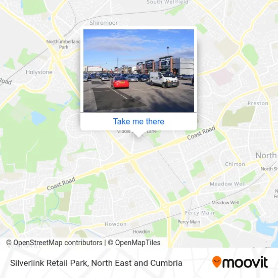 How to Get to Silverlink Retail Park in North Tyneside by Bus ...
