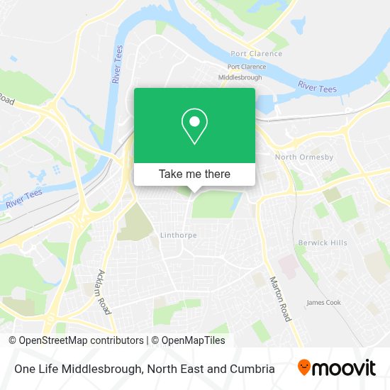 How to Get to One Life Middlesbrough by Bus or Train?
