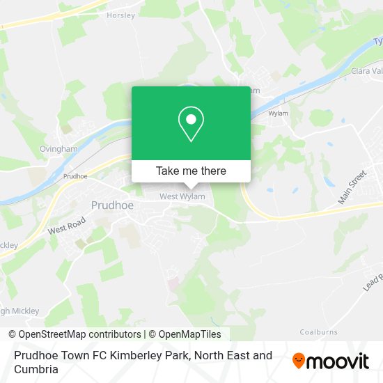 How to Get to Prudhoe Town FC Kimberley Park in Northumberland by Bus ...