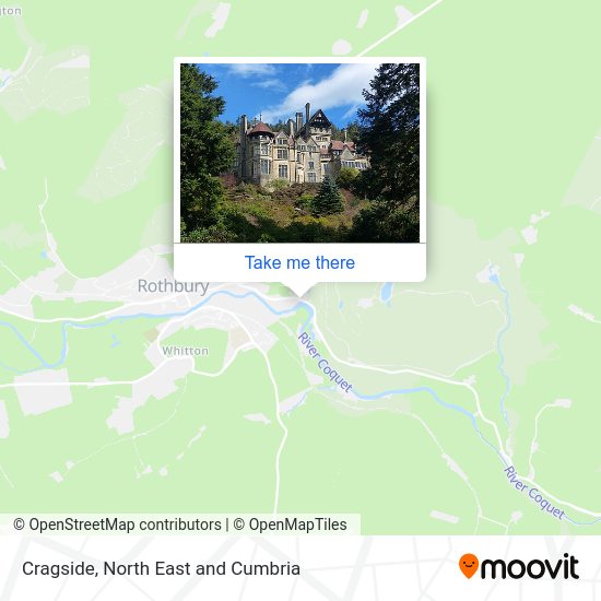 How to Get to Cragside in Northumberland by Bus?