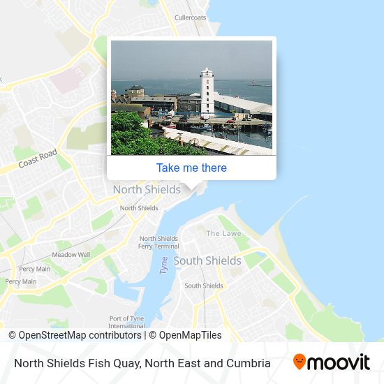 How to Get to North Shields Fish Quay in North Tyneside by Bus ...
