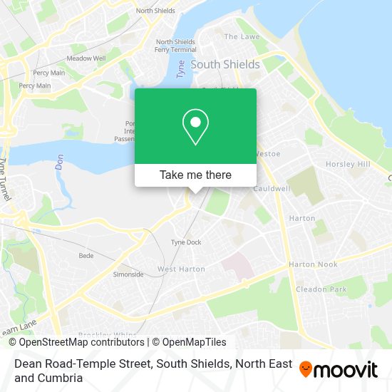 How to Get to Dean Road-Temple Street, South Shields in South Tyneside ...