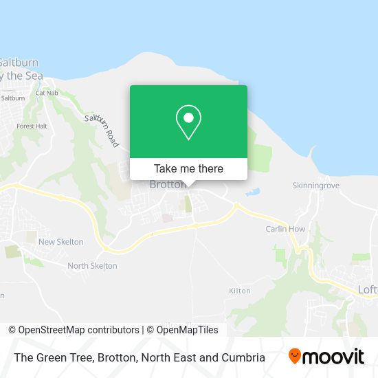 How to get to The Green Tree, Brotton in Redcar And Cleveland by bus or ...