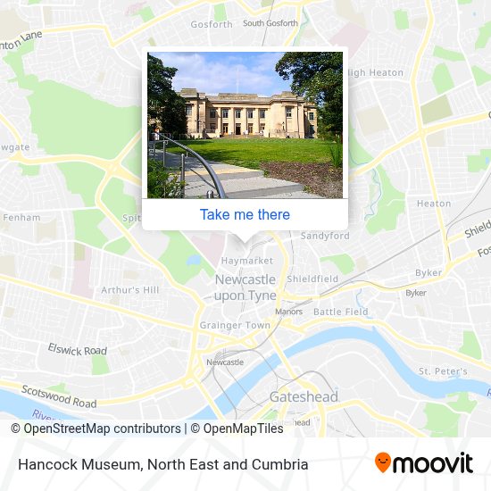 How to Get to Hancock Museum in Newcastle Upon Tyne by Bus, Underground ...
