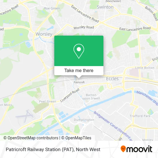 How to Get to Patricroft Railway Station (PAT) in Eccles by Bus, Train ...
