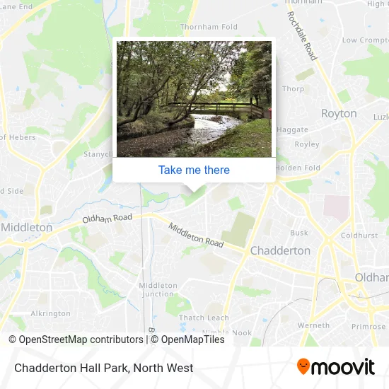 How to Get to Chadderton Hall Park in Middleton by Bus, Train or Light ...
