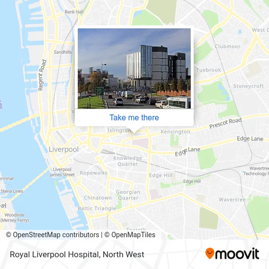 How to Get to Royal Liverpool Hospital by Bus or Train?