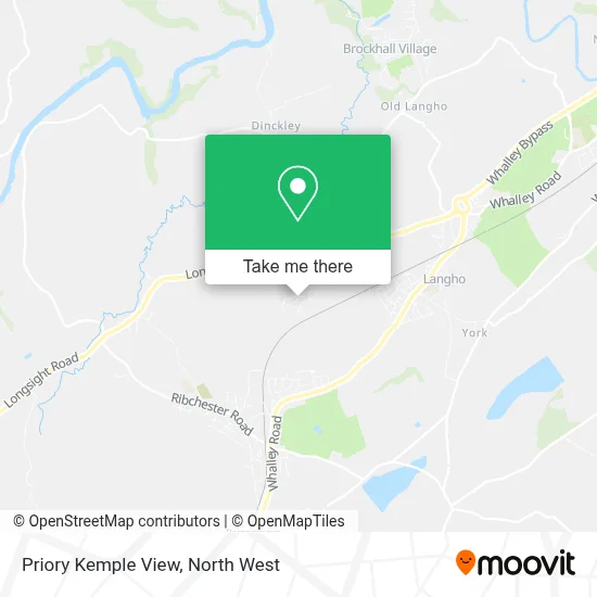 How to Get to Priory Kemple View in Langho by Bus or Train?