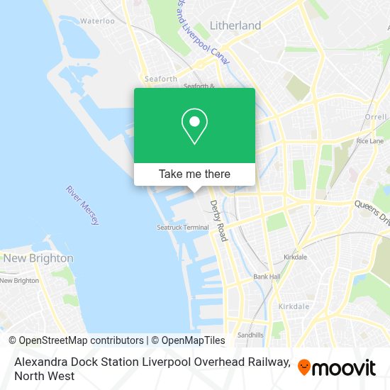 How to get to Alexandra Dock Station Liverpool Overhead Railway in ...