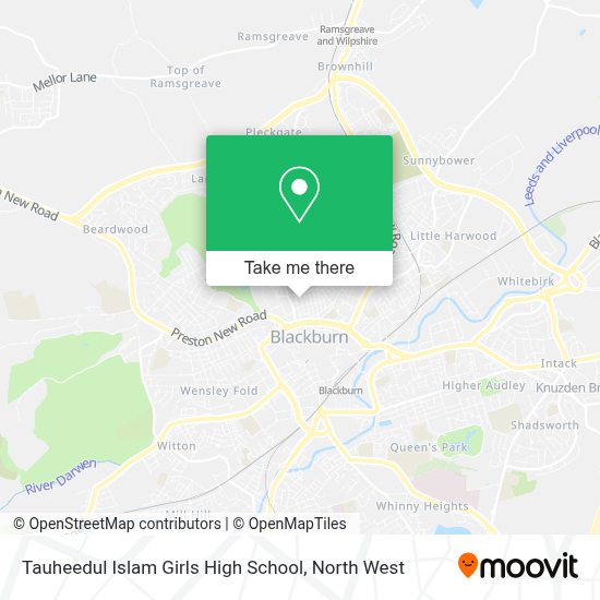 How to Get to Tauheedul Islam Girls High School in Blackburn by Bus or ...