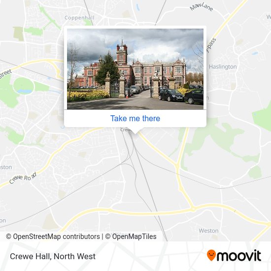 How to Get to Crewe Hall by Bus or Train?