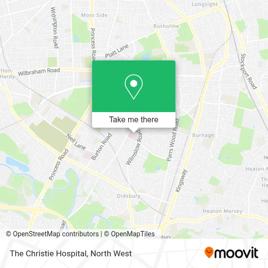 How to Get to The Christie Hospital in Manchester by Bus, Light Rail or ...