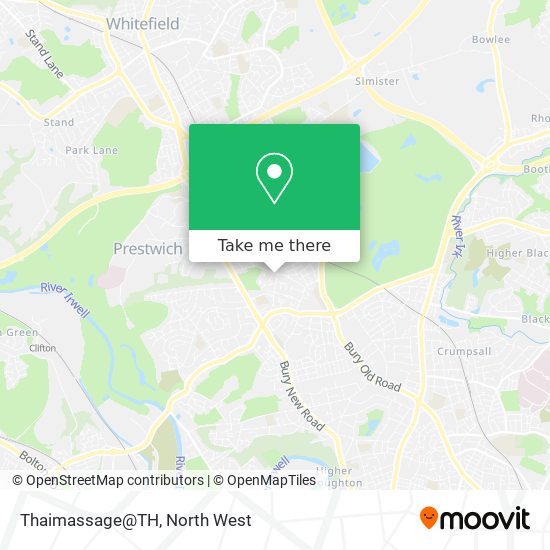 How to get to Thaimassage@TH in Prestwich by bus, light rail or train?