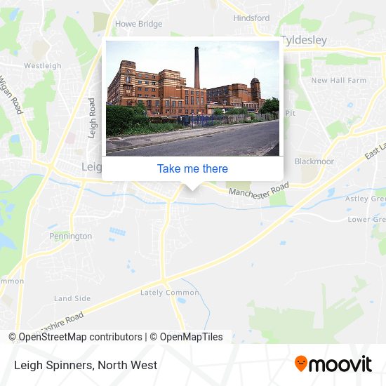 How to Get to Leigh Spinners by Bus or Train?