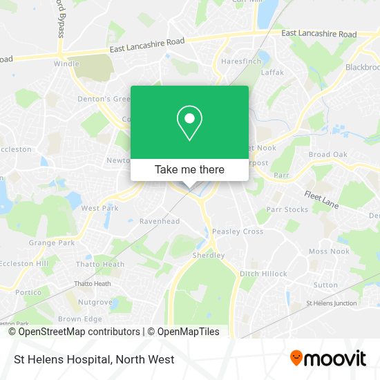 How to Get to St Helens Hospital by Bus or Train?
