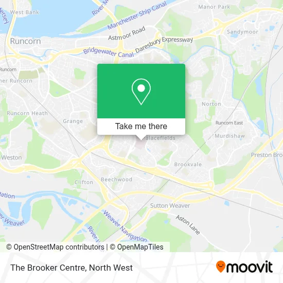 How to Get to The Brooker Centre in Runcorn by Bus or Train?