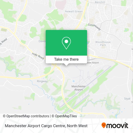 How to get to Manchester Airport Cargo Centre by bus?