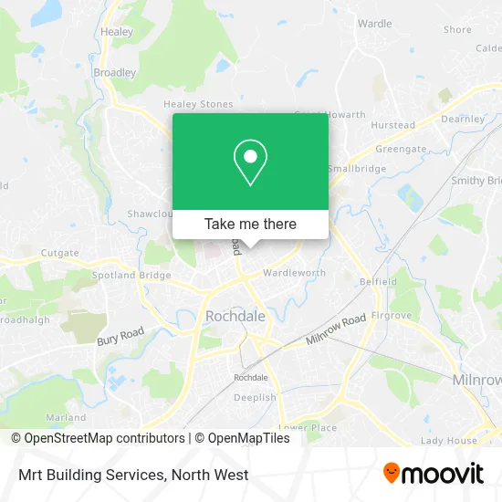 How to Get to Mrt Building Services in Rochdale by Bus, Light Rail or ...