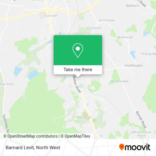 How to get to Barnard Levit in Darwen by bus or train?