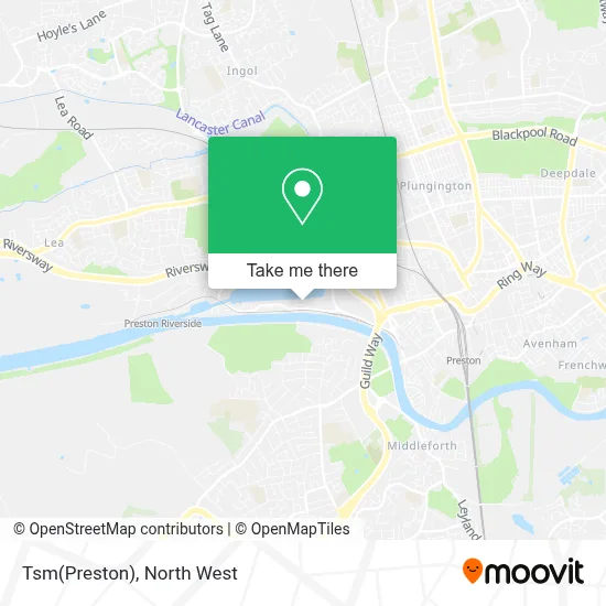 How to Get to Tsm(Preston) by Bus or Train?