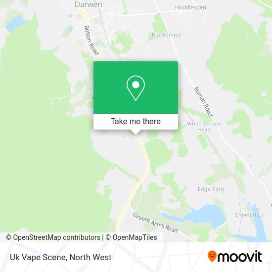 How to Get to Uk Vape Scene in Edgworth by Bus or Train?