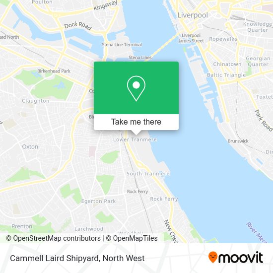 How to Get to Cammell Laird Shipyard in Birkenhead by Bus or Train?