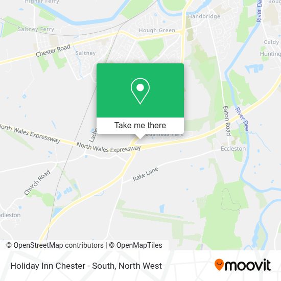 How to Get to Holiday Inn Chester - South by Bus?