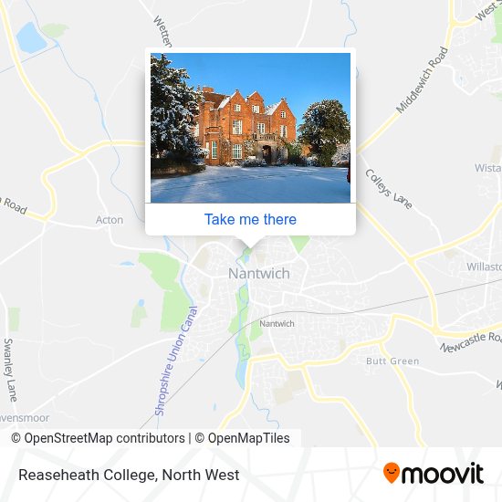How To Get To Reaseheath College In Nantwich By Bus Or Train 5583