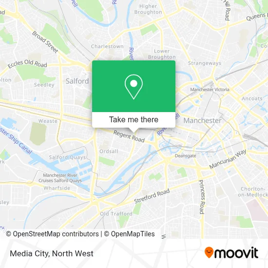 How to Get to Media City in Salford by Bus, Light Rail or Train?