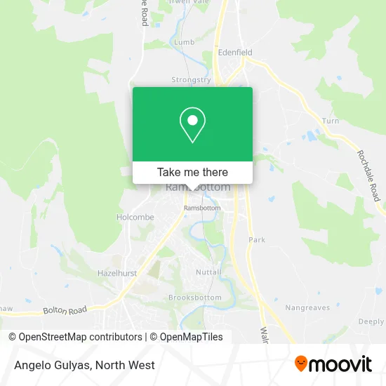How to Get to Angelo Gulyas in Ramsbottom by Bus, Light Rail or Train?