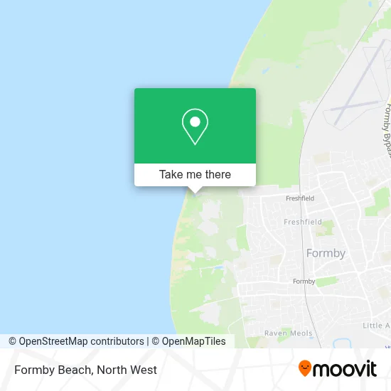 How to Get to Formby Beach by Bus or Train?