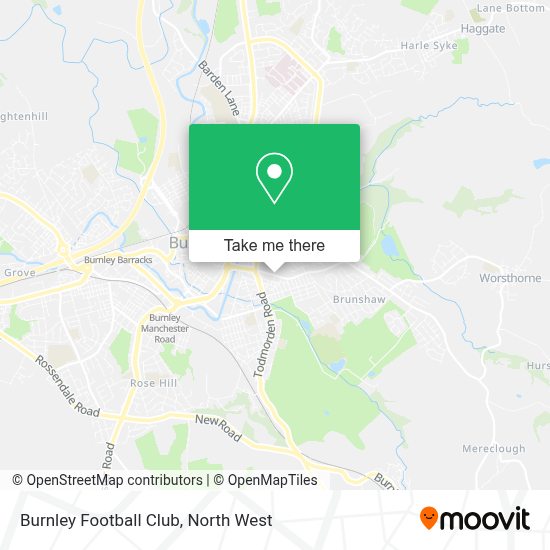 How to Get to Burnley Football Club by Bus or Train?