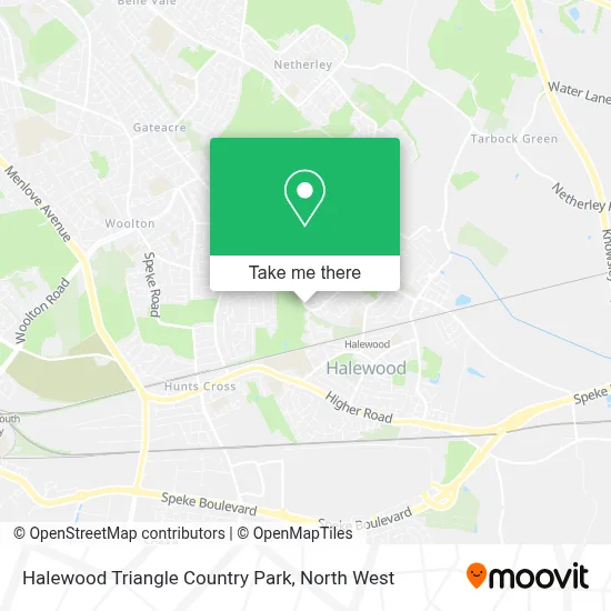 How to Get to Halewood Triangle Country Park by Bus or Train?