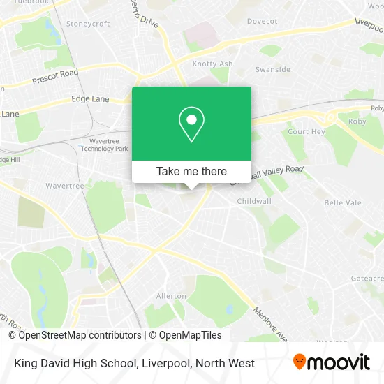 How to Get to King David High School, Liverpool by Bus or Train?