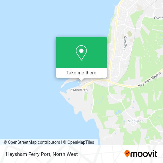 How to Get to Heysham Ferry Port in Morecambe by Bus or Train?