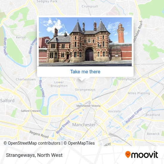 How to Get to Strangeways in Manchester by Bus, Light Rail or Train?