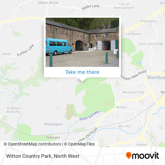 How to Get to Witton Country Park in Blackburn by Bus or Train?