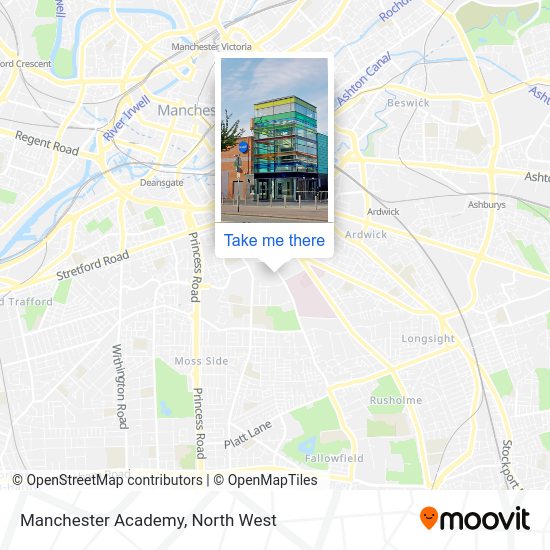 How to Get to Manchester Academy by Bus, Light Rail or Train?