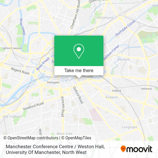 How to Get to Manchester Conference Centre / Weston Hall, University Of ...